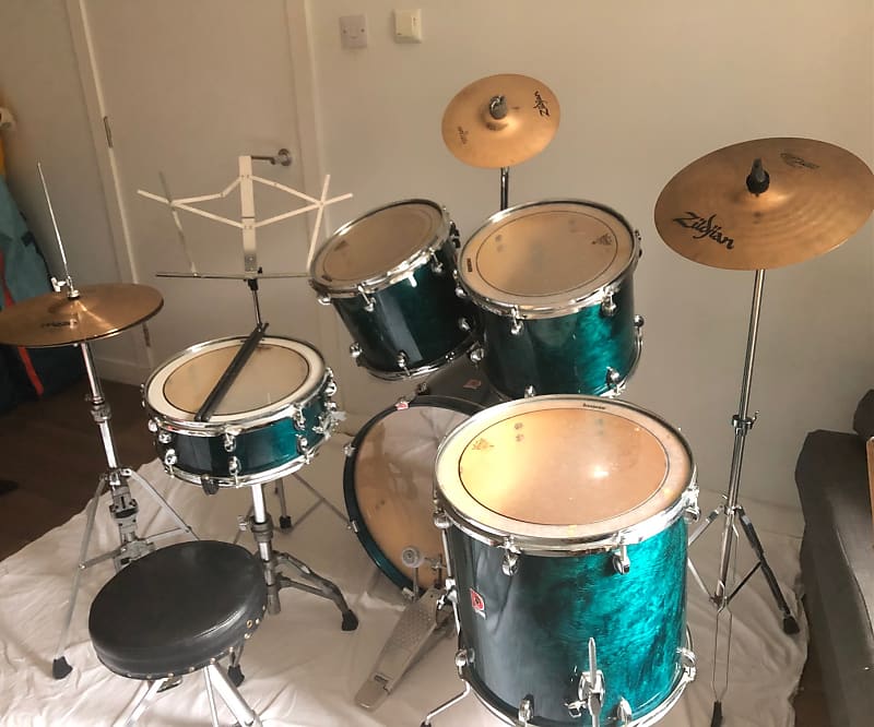 Premier XPK Astria 1990s Emerald | Reverb UK