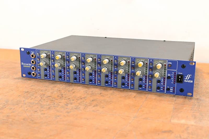 Focusrite ISA828 8-Channel Microphone Preamplifier CG01ERH | Reverb
