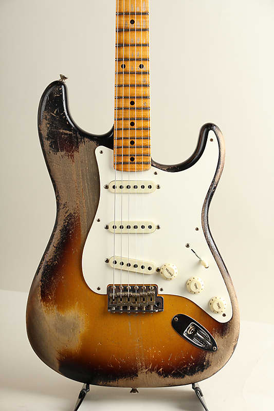 Fender Custom Shop MBS 1957 Stratocaster Heavy Relic 2-Color | Reverb