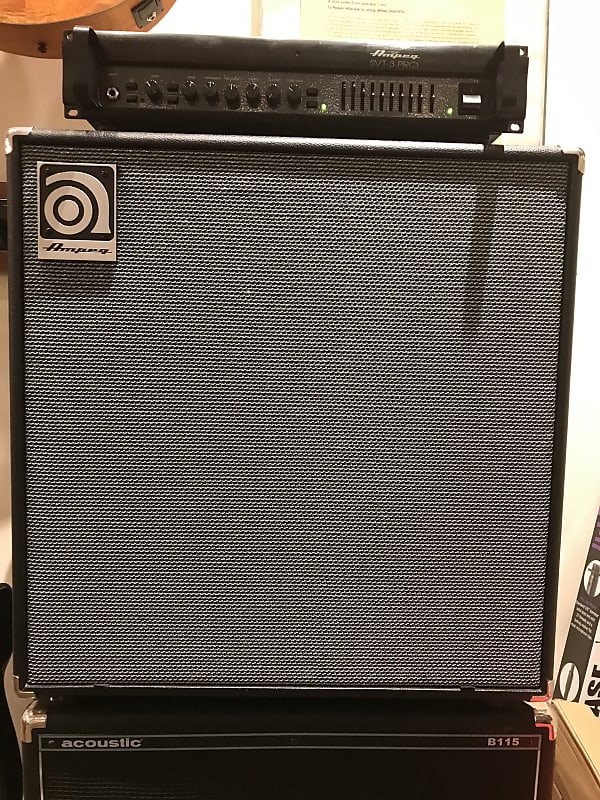 Ampeg SVT-3 PRO & SVT-212AV Cabinet | Reverb