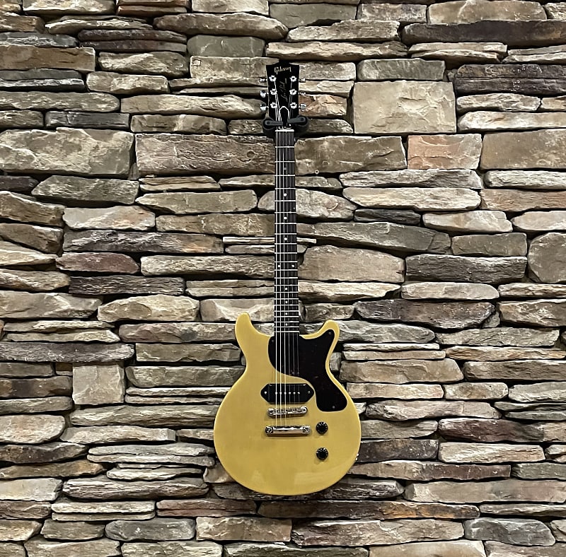 Gibson Les Paul Junior Double Cut TV Yellow w/HSC | Reverb