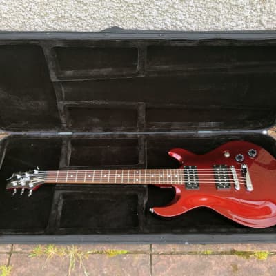 2006 Cort M200 Double Cutaway Electric Guitar - Metallic Red | Reverb