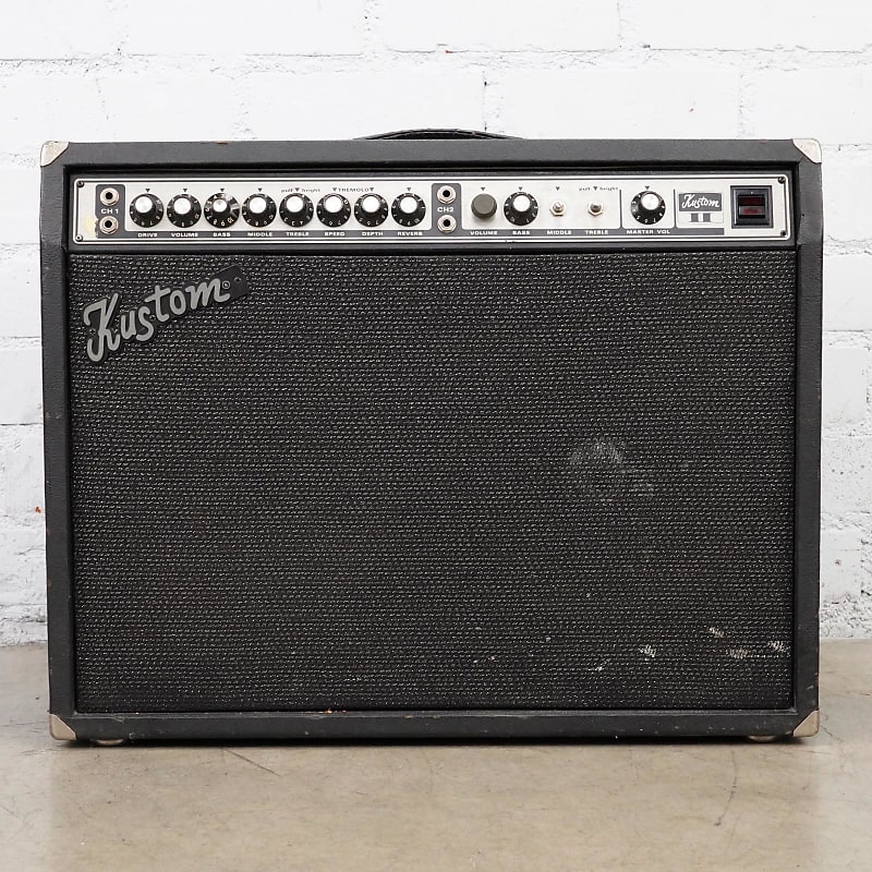 Kustom II II-L 2x12 Solid State Guitar Combo Amplifier #53565 | Reverb