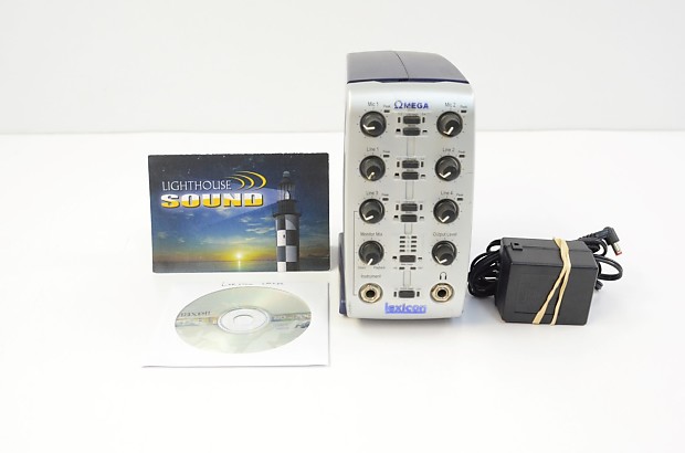 Lexicon Omega Studio USB Audio Interface w/ Power Supply | Reverb