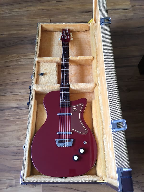 Danelectro U2 1998 made in Korea with factory case | Reverb