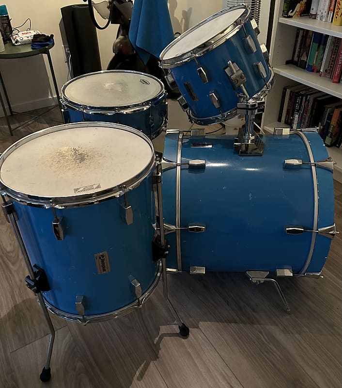 Tempus 4-Piece Kit (or Just Snare) 2000-05 - Eggshell Blue | Reverb