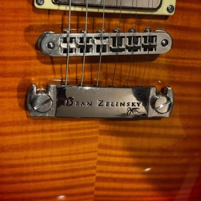 Dean Zelinsky Private Label 2013 Flame Top Cherry Sunburst | Reverb