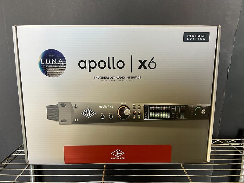 Universal Audio Apollo x6 Thunderbolt 3 Audio Interface | Reverb