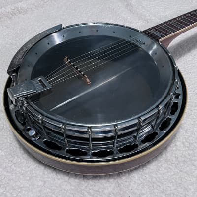 Kasuga Deluxe 1970s mastertone style 5 string banjo Japan | Reverb