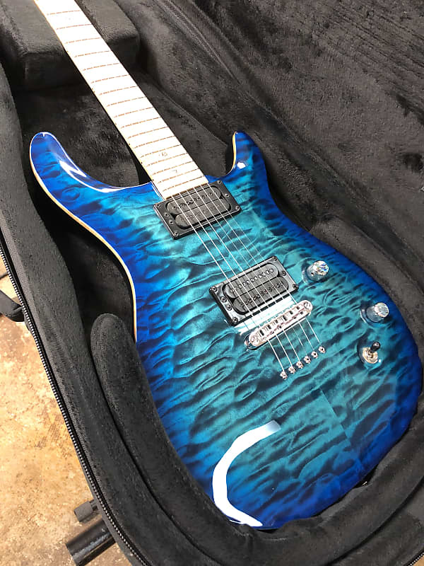 Carvin CT-6 2010’s - Blue Quilt Top | Reverb