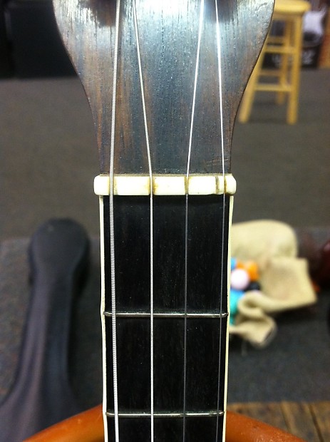 Vintage 4-string Open Back Banjo with hard case | Reverb