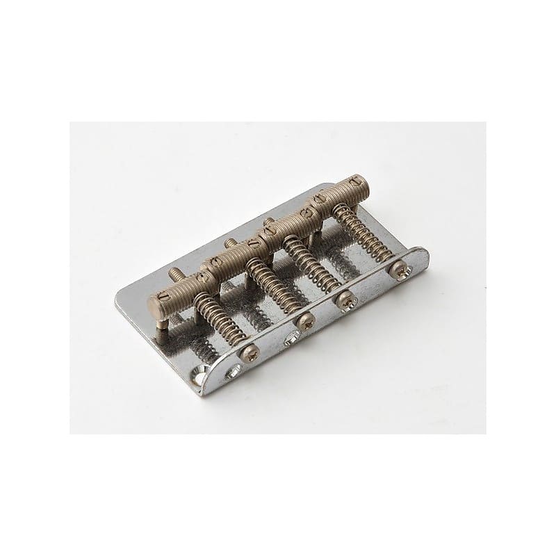 Gotoh VTB-4 Aged Bass Bridge Chrome | Reverb
