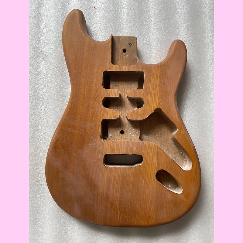HSH Ash Wood Guitar Stratocaster Strat Style Body | Reverb UK