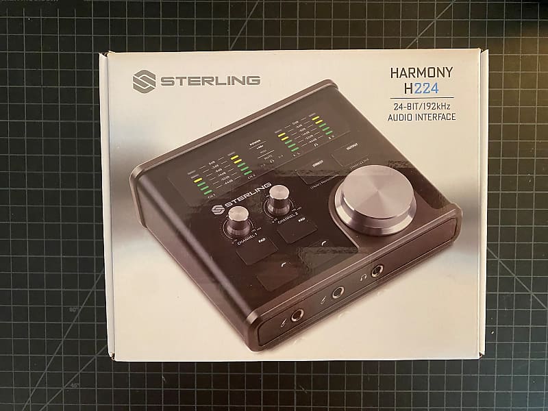 Sterling Harmony H224 Audio Interface 2022 Black | Reverb