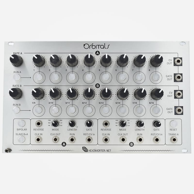 Hexinverter Orbitals Eurorack Sequencer Module Reverb