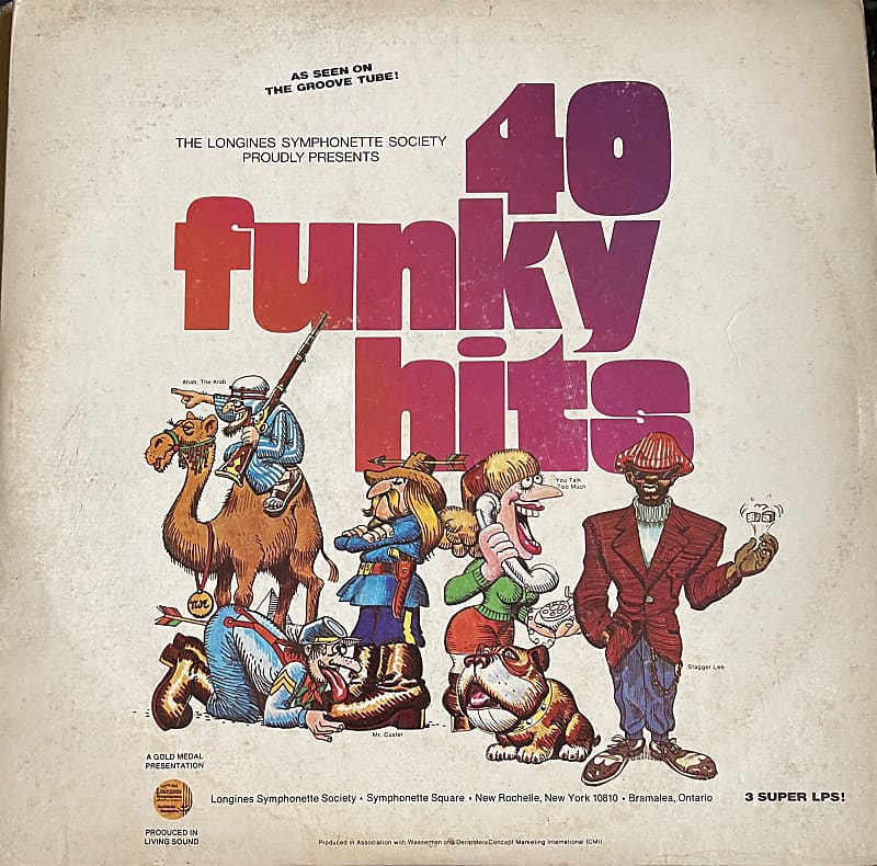 40 Funky Hits 3 Vinyl Record Set Original | Reverb