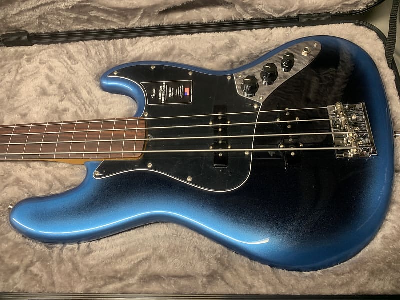 Fretless Fender Pro II Jazz Bass 2023 - 8.55 lbs | Reverb