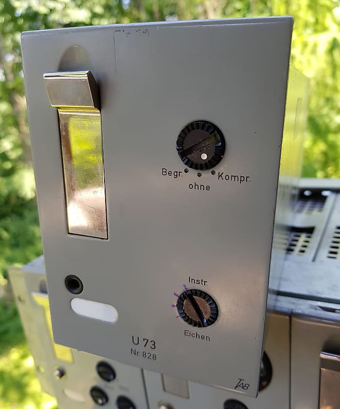 Vintage TAB Telefunken U73 tube compressor with | Reverb Canada