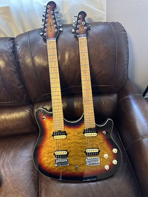 Ernie Ball Music Man OLP OLP MM1 612 Double-Neck 2000s - | Reverb