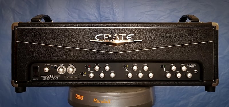 Crate VTX350H W/ Original 4 Button Footswitch and Connect | Reverb