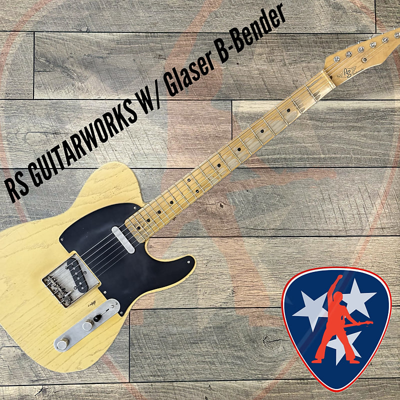 RS Guitarworks Slab Blackguard Telecaster w/ Joe Glaser B or | Reverb
