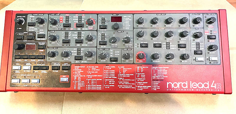 Clavia Nord Lead 4R | Reverb