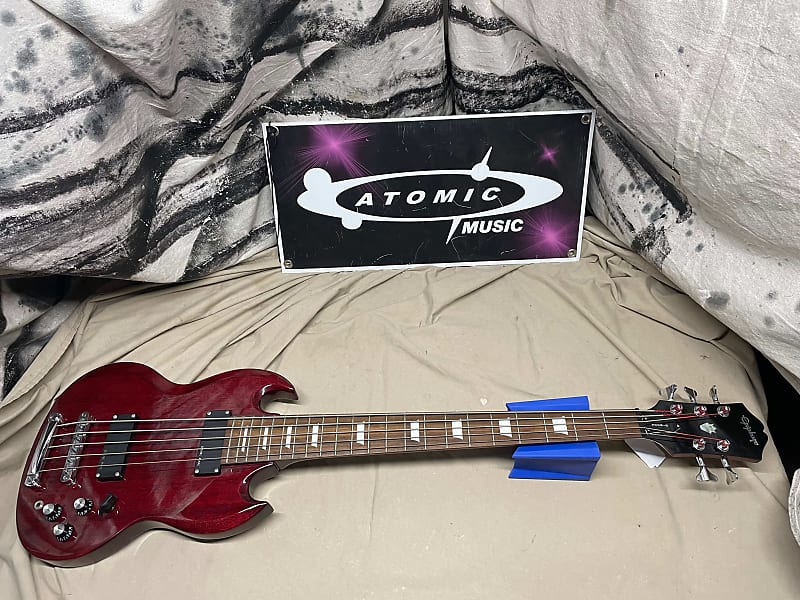 Epiphone EB-35 EB35 Dual Rail SG 5-string Bass 2000 | Reverb