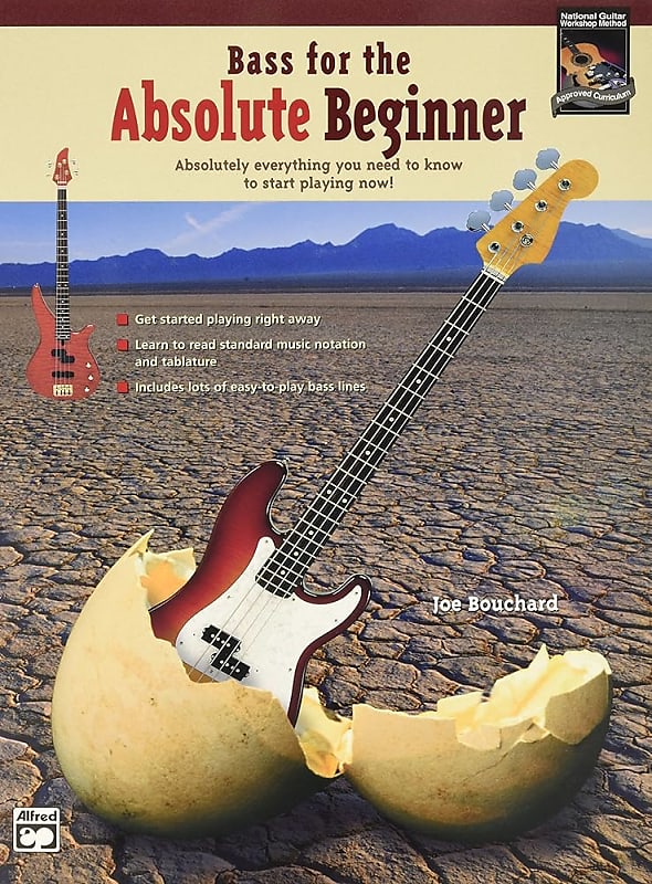 Bass for Absolute Beginner Book | Reverb