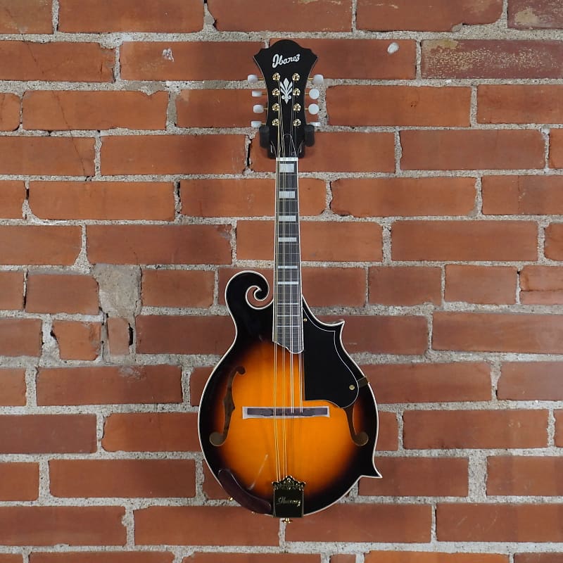 Used Ibanez M522S F-Style Mandolin Brown Sunburst High Gloss | Reverb