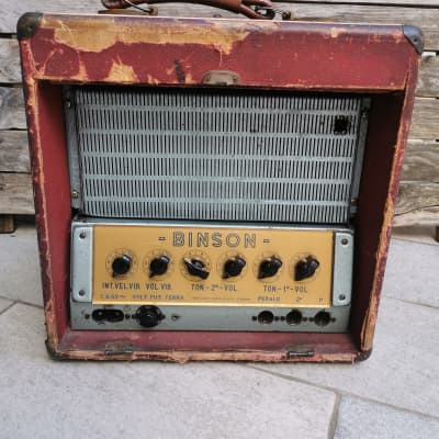 Binson 3° amp - original 1950's Tube Amplifier | Reverb