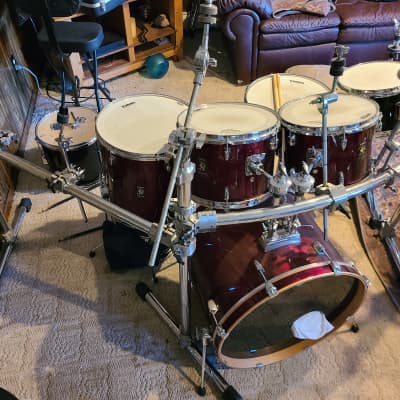 PDP Drum rack main and side Chrome | Reverb