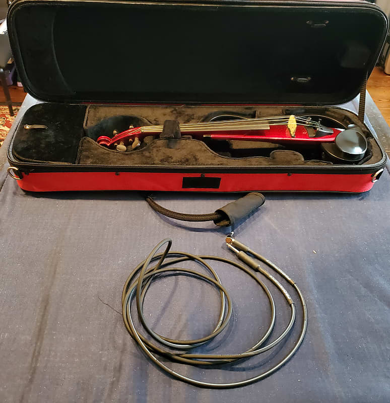 Yamaha Silent Violin Model SV-110 (Red) | Reverb