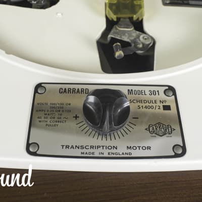 GARRARD MODEL 301 Turntable w/ FR-24 Tonearm in Very Good | Reverb