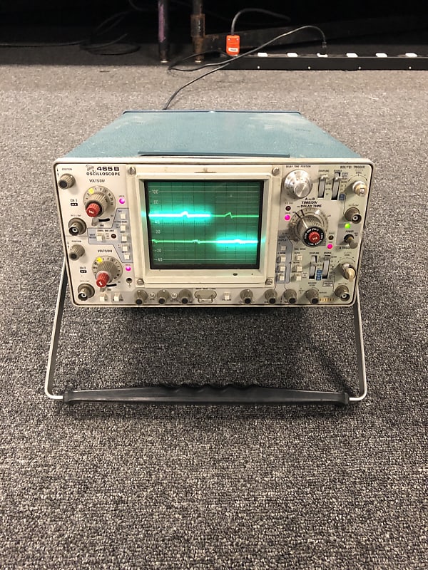 Tektronix 465B 100 MHz Dual Trace Oscilloscope | Reverb