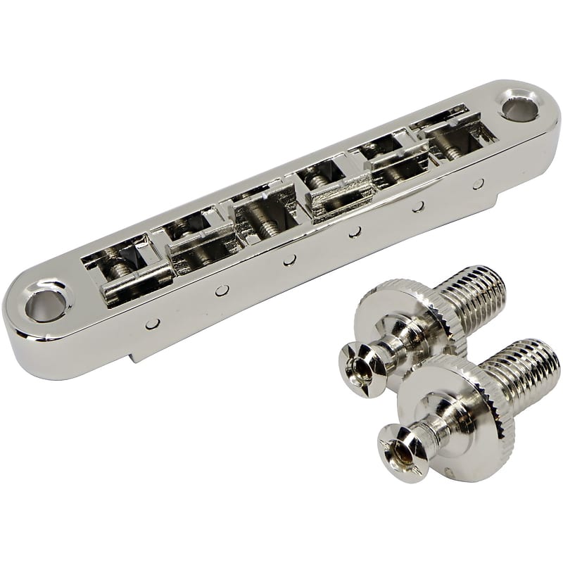 Pinnacle Locking Aluminum TOM Nashville Bridge, M8 Posts - | Reverb