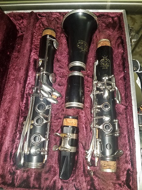 Amati Kraslice Clarinet ACl 311 Black grenadilla wood, nickel | Reverb