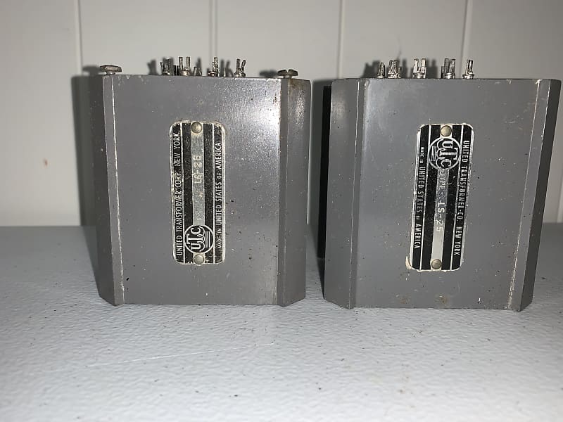 Pair of UTC UTC LS-25 Input Interstage Audio Transformers | Reverb