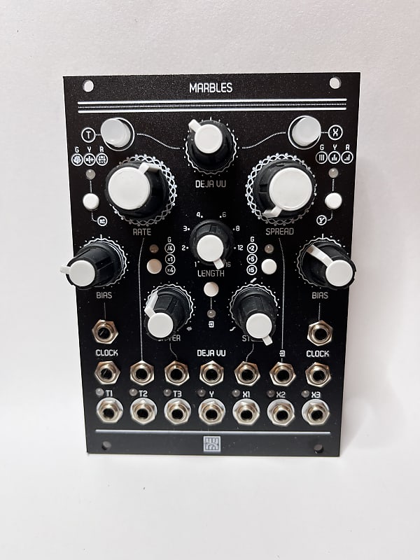 Mutable Instruments Marbles Clone - Black Anodized Aluminim | Reverb
