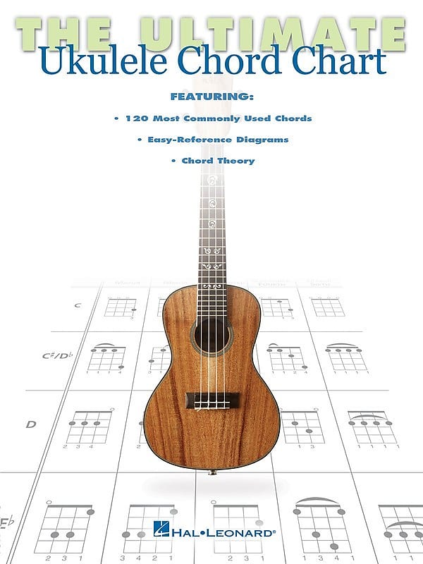 Ultimate Ukulele Chord Chart Sheet Music Book | Reverb