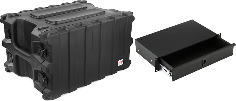 Gator G-PRO-6U-13 Pro Series Shallow Rack Case Bundle with | Reverb