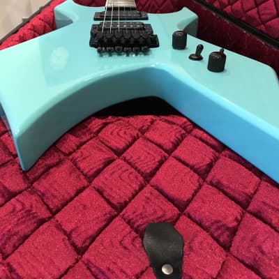 B.C.Rich Warlock Platinum Series 80's? Sea Foam Green | Reverb
