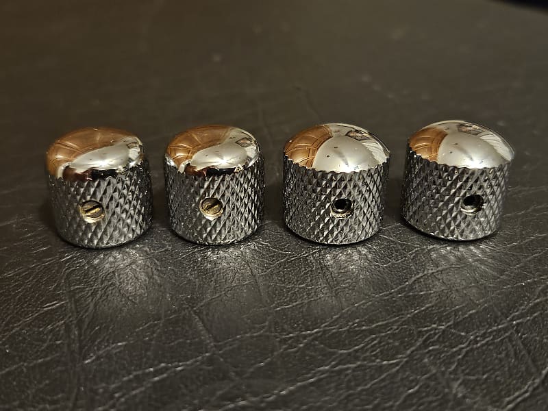 Chrome Knobs 2000s | Reverb