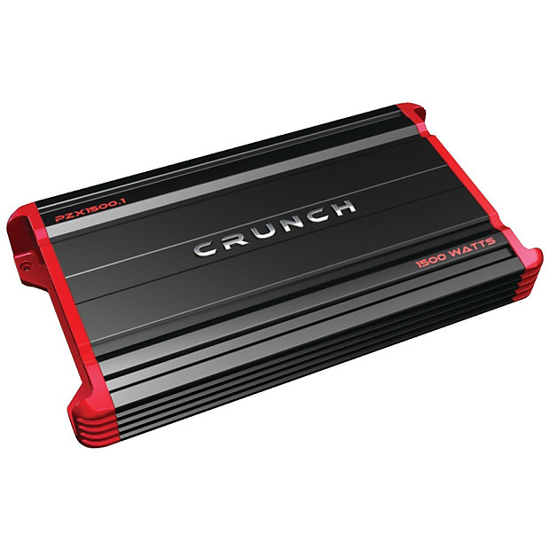 CRUNCH PZX1500.1 POWERZONE Monoblock Class AB Amp (1,500 | Reverb