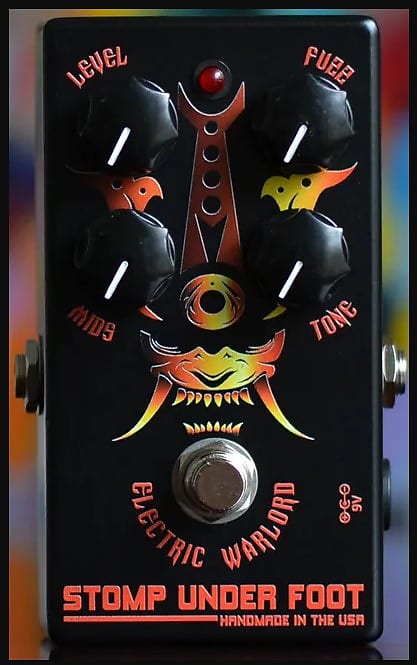 Stomp Under Foot Electric Warlord Fuzz Pedal | Reverb