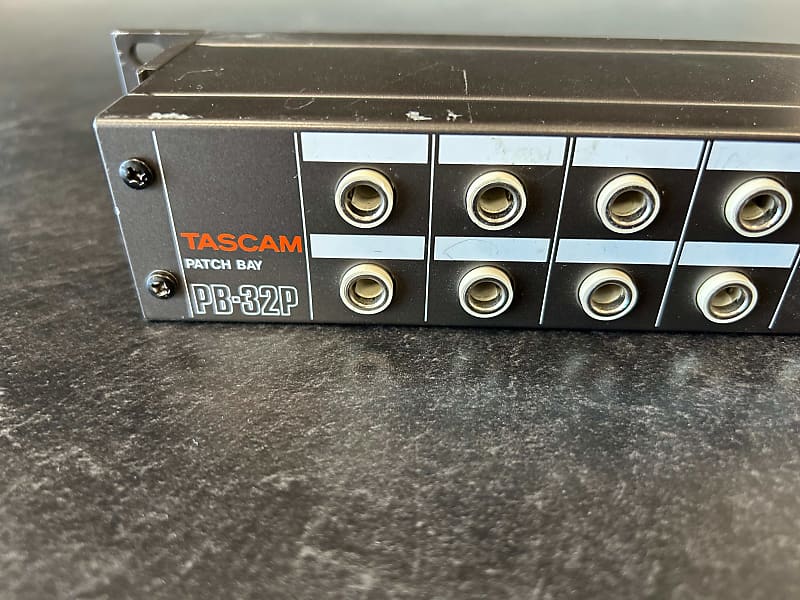 TASCAM PB-32P 16-Channel 1/4" Patch Bay | Reverb