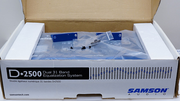 Samson D-2500 Dual 31 Band Equalizer System in Box | Reverb UK