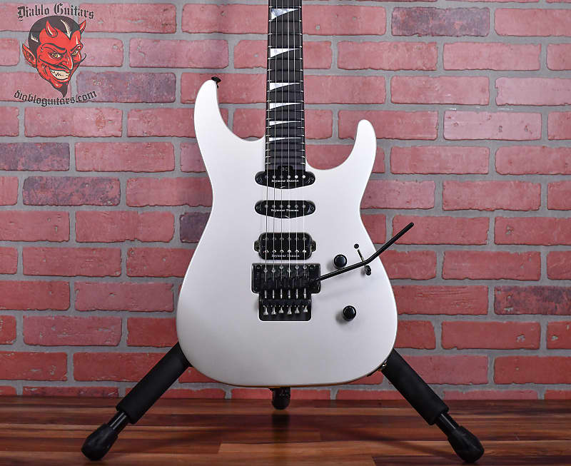 Jackson American Series Soloist SL3 Platinum Pearl w/OSSC | Reverb