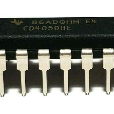 Texas Instruments CD4050BE CD4050 CMOS Hex Non-Inverting | Reverb