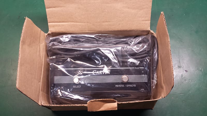 Carvin FS22 Footswitch- Mint condition in box, never used | Reverb