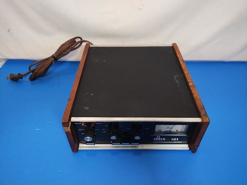 DBX 161 Compressor / Limiter Vintage 1970s - Black | Reverb